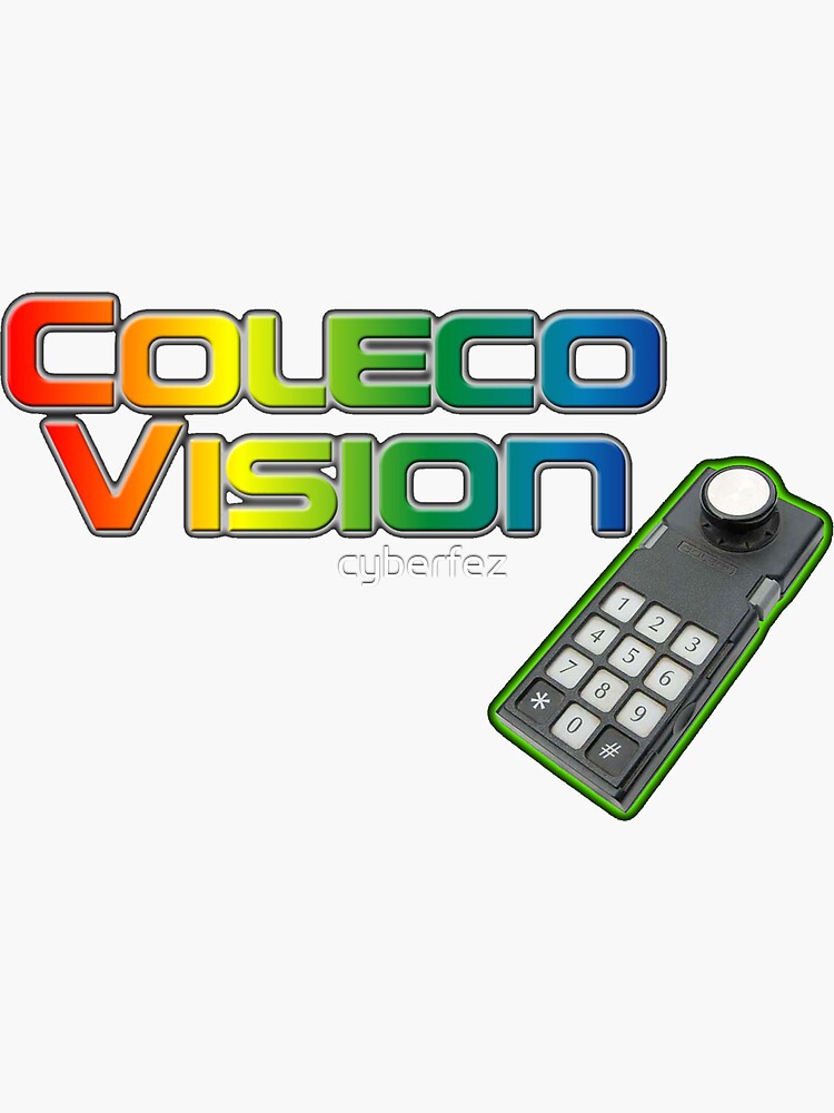 "Colecovision " Sticker by cyberfez | Redbubble