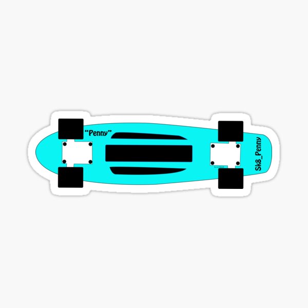 Penny Board Logo Sticker