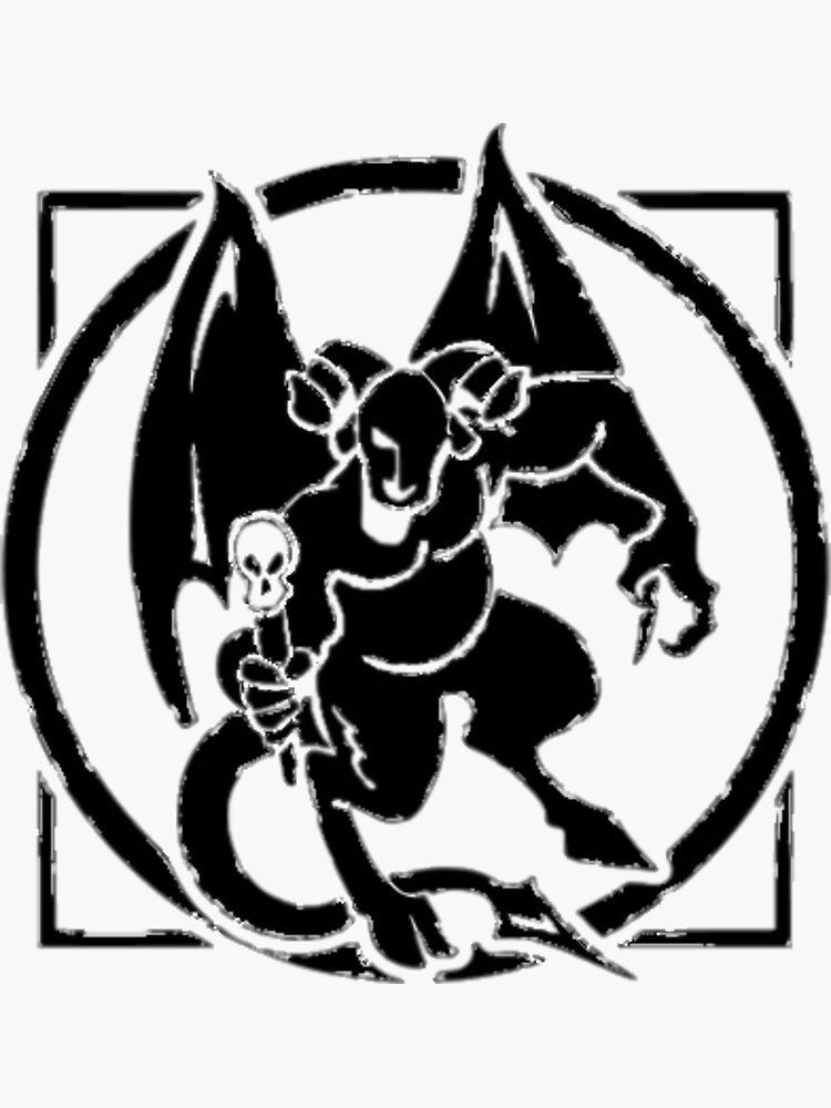 "Orcus (dungeons and dragons)" Sticker by DMLloyd | Redbubble