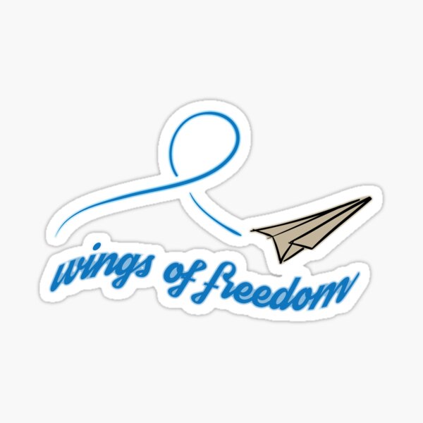 "wings of freedom" Sticker by cessna | Redbubble