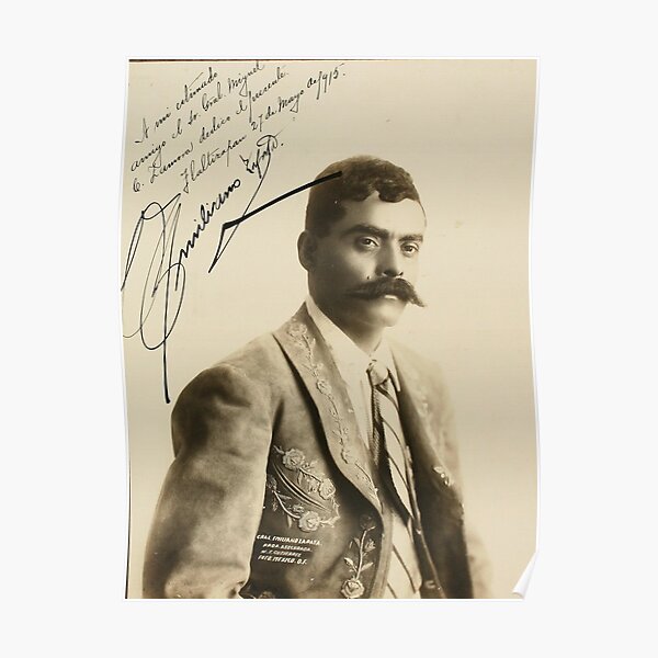 Emiliano Zapata Posters | Redbubble