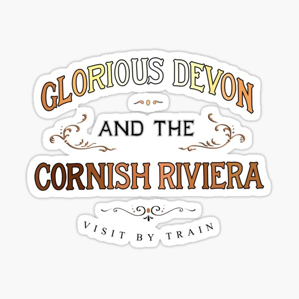 "Cornish Riviera" Sticker for Sale by siege103 | Redbubble
