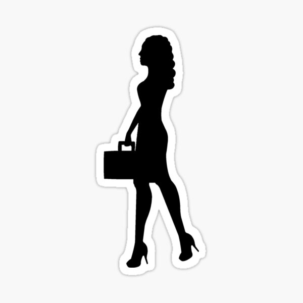 Business Woman Stickers | Redbubble