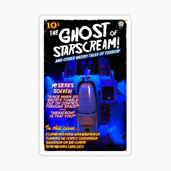 "Pulp Starscream" Sticker for Sale by atomicthumbs78 | Redbubble