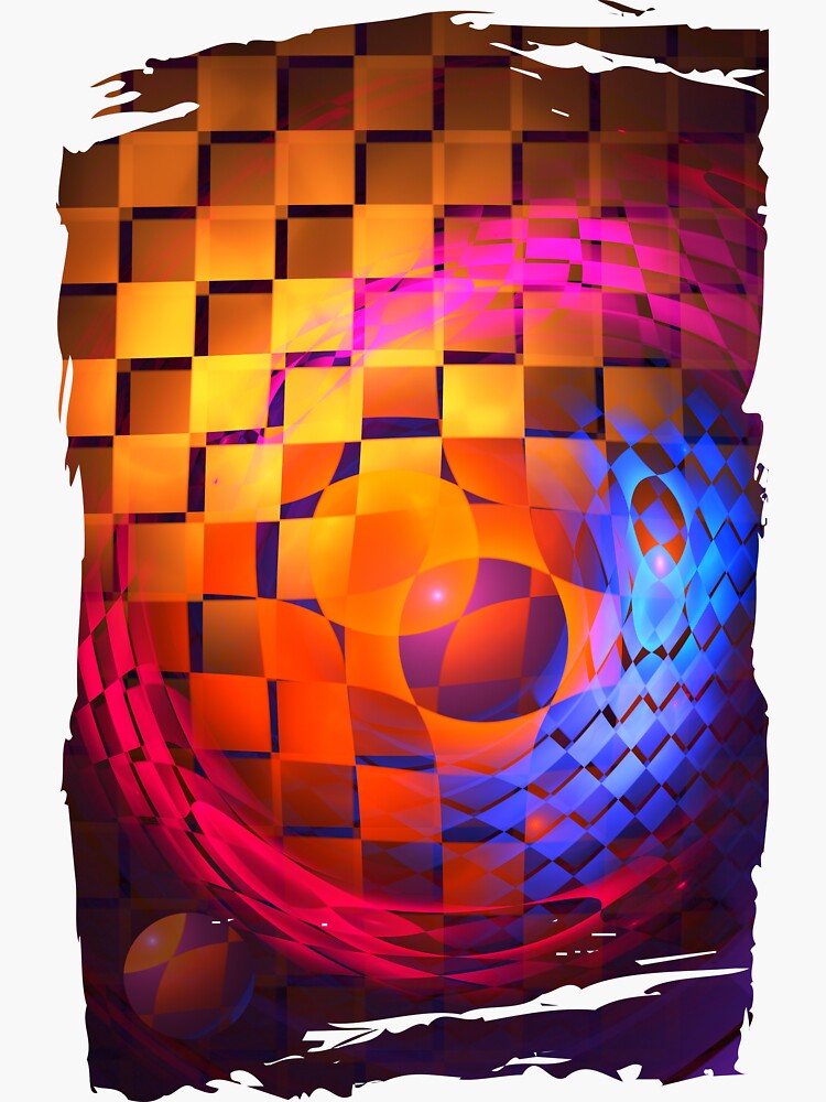 "Transformation" Sticker for Sale by walstraasart | Redbubble