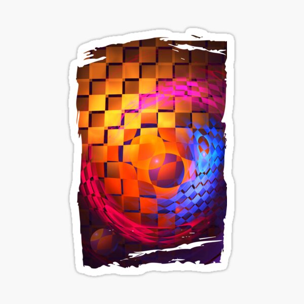 "Transformation" Sticker for Sale by walstraasart | Redbubble