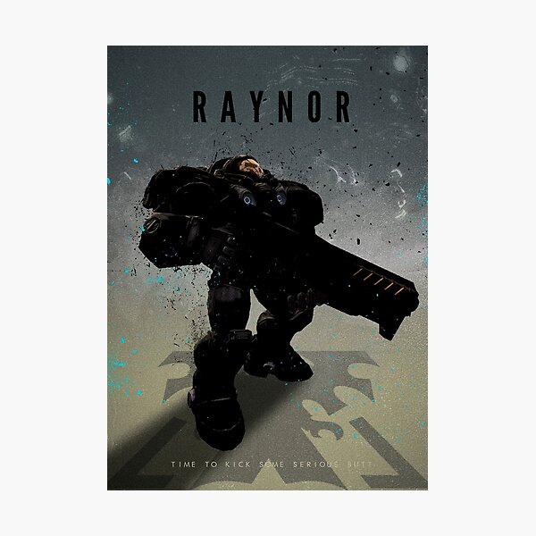 Lámina fotográfica «Leyendas del juego - Raynor» de rykker | Redbubble