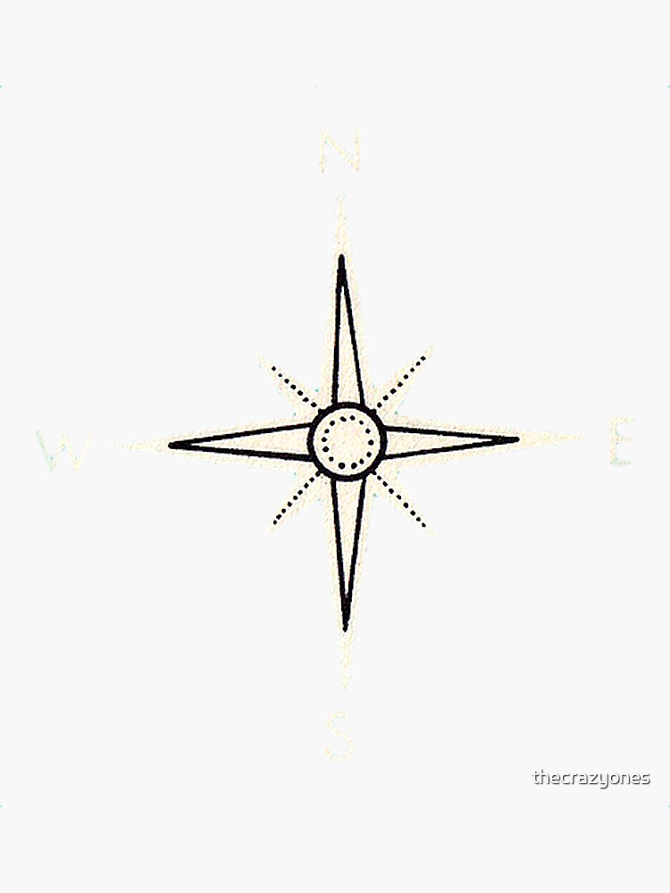 "finding your way" Sticker by thecrazyones | Redbubble