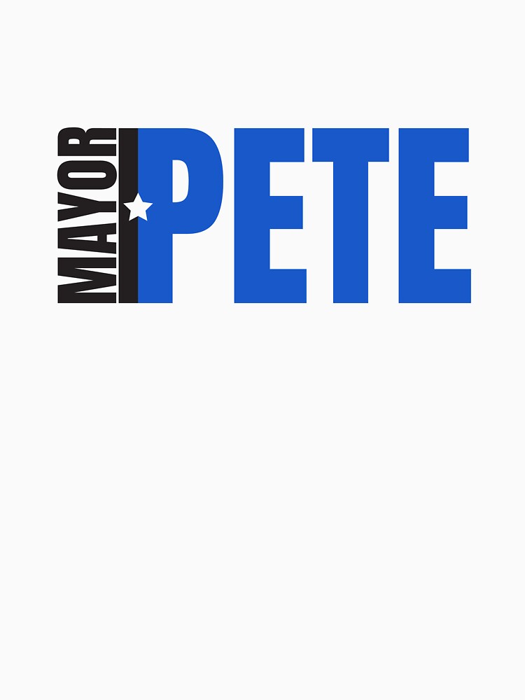 "Mayor Pete Buttigieg" T-shirt for Sale by EndoDesigns | Redbubble ...