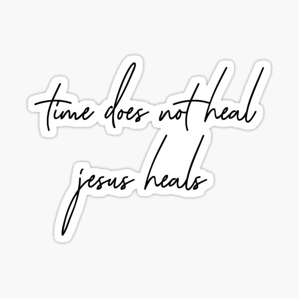 "Jesus quote" Sticker by raeblue | Redbubble