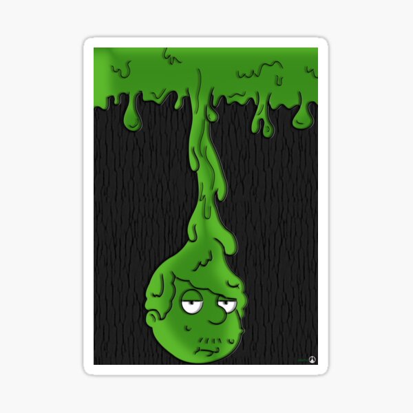 "Snot" Sticker for Sale by GRAFTA | Redbubble