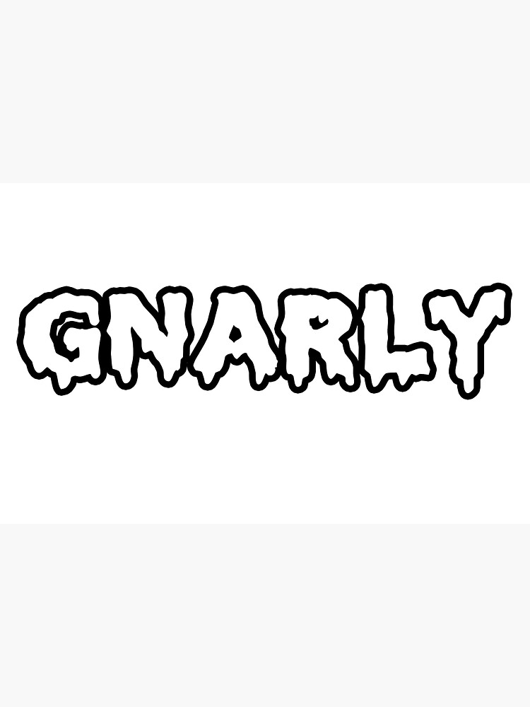 "Gnarly slime" Sticker for Sale by vanessachammas | Redbubble