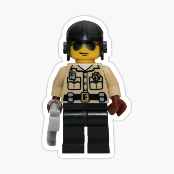 Lego Police Stickers | Redbubble