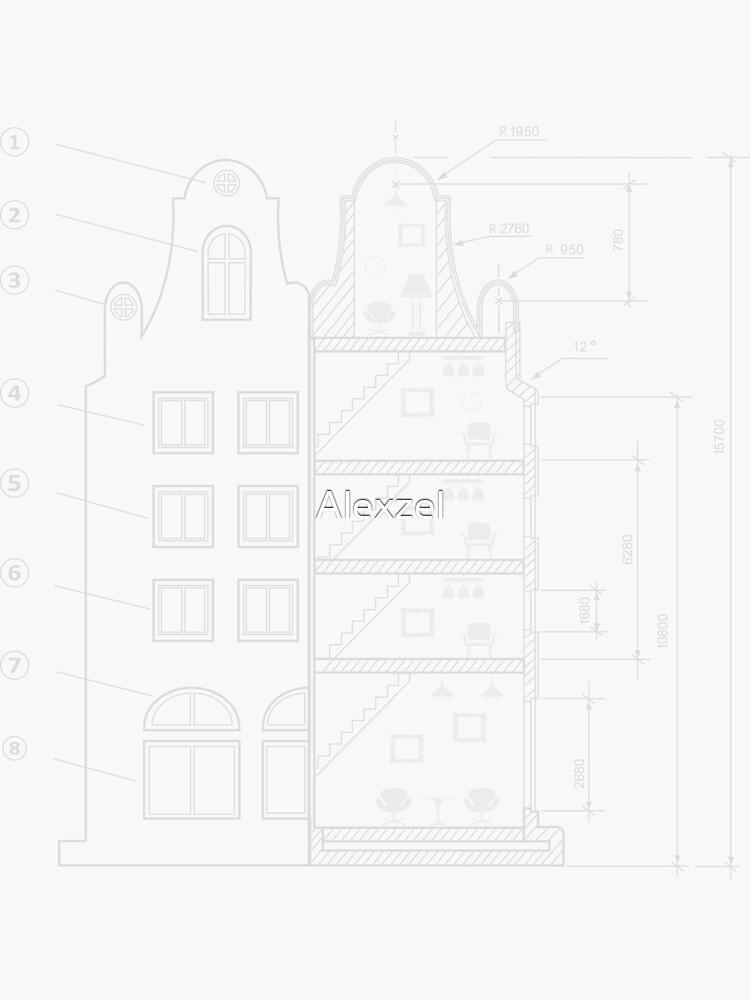 "Plan facility" Sticker by Alexzel | Redbubble