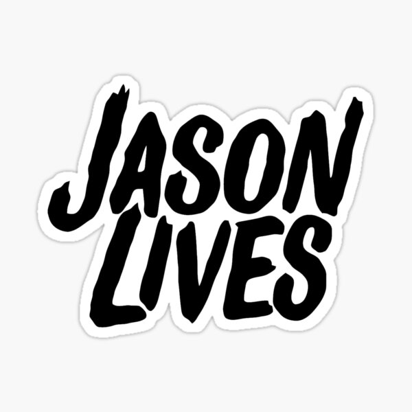 "Jason Lives" Sticker by nickmeece | Redbubble