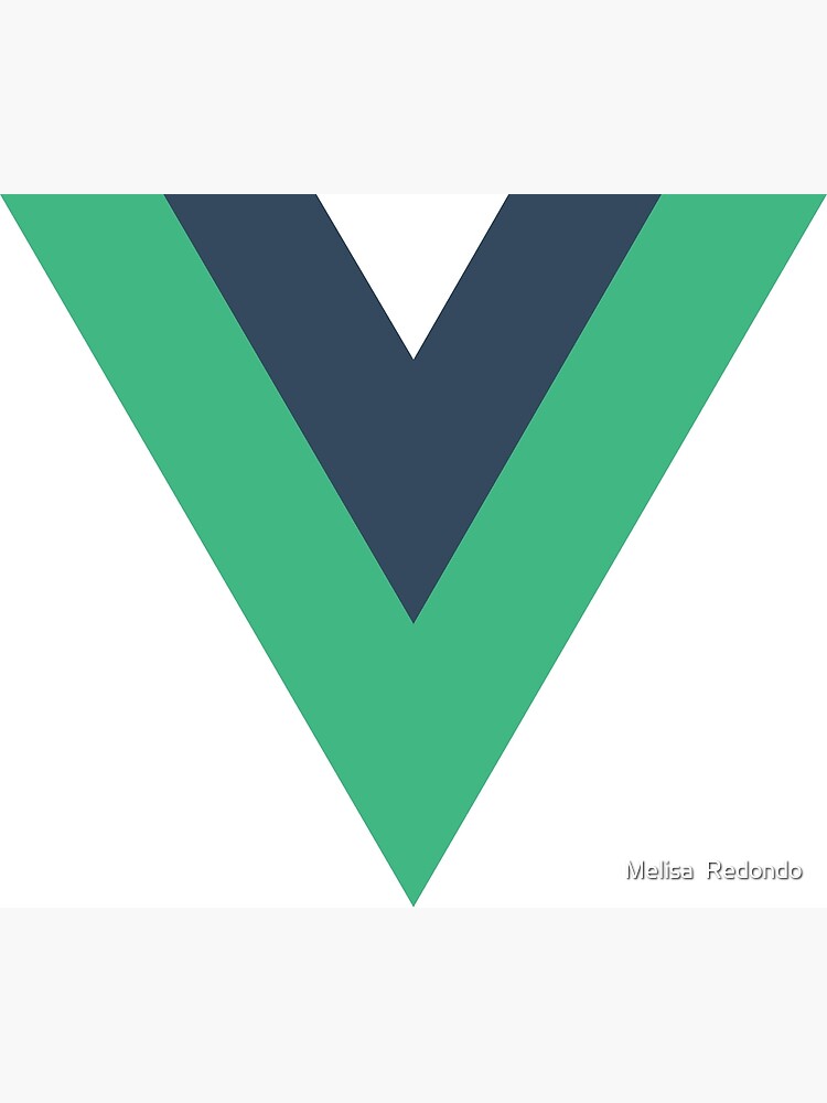 "Vue Js Logo" Art Print for Sale by MelisaRedondo | Redbubble