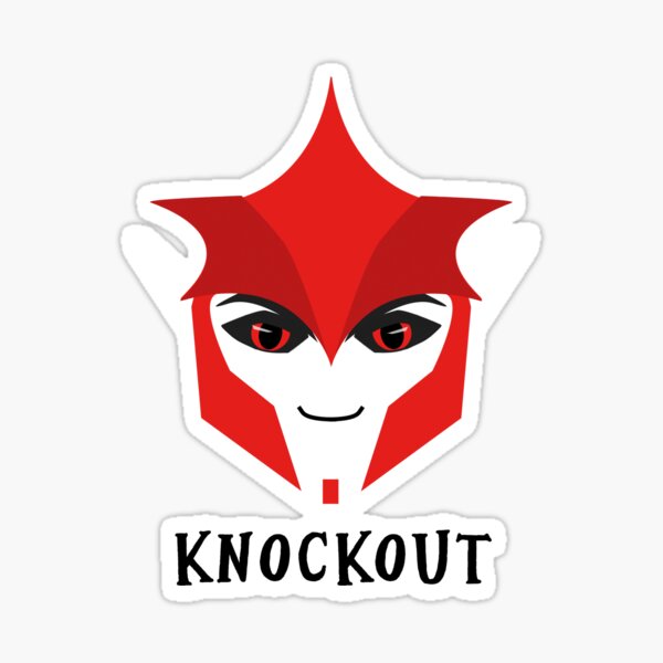 "Prime Knockout" Sticker by sunnehshides | Redbubble