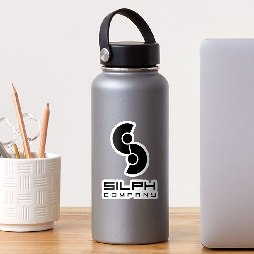 "Silph Co. Logo (in Black)" Sticker for Sale by MagentaBlimp | Redbubble