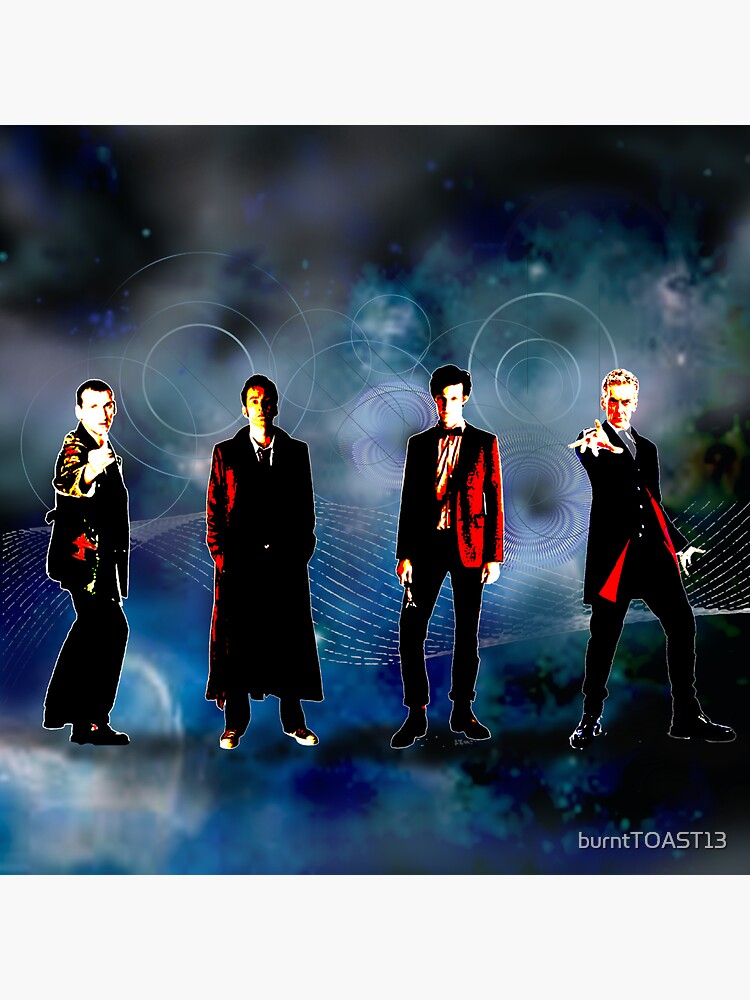 "Dr. Who" Sticker for Sale by burntTOAST13 | Redbubble