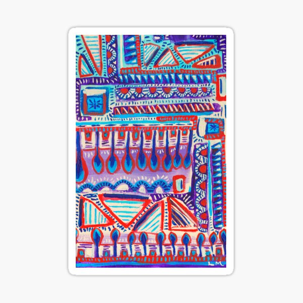 "Rule of Threes" Sticker by lauramaxwell | Redbubble
