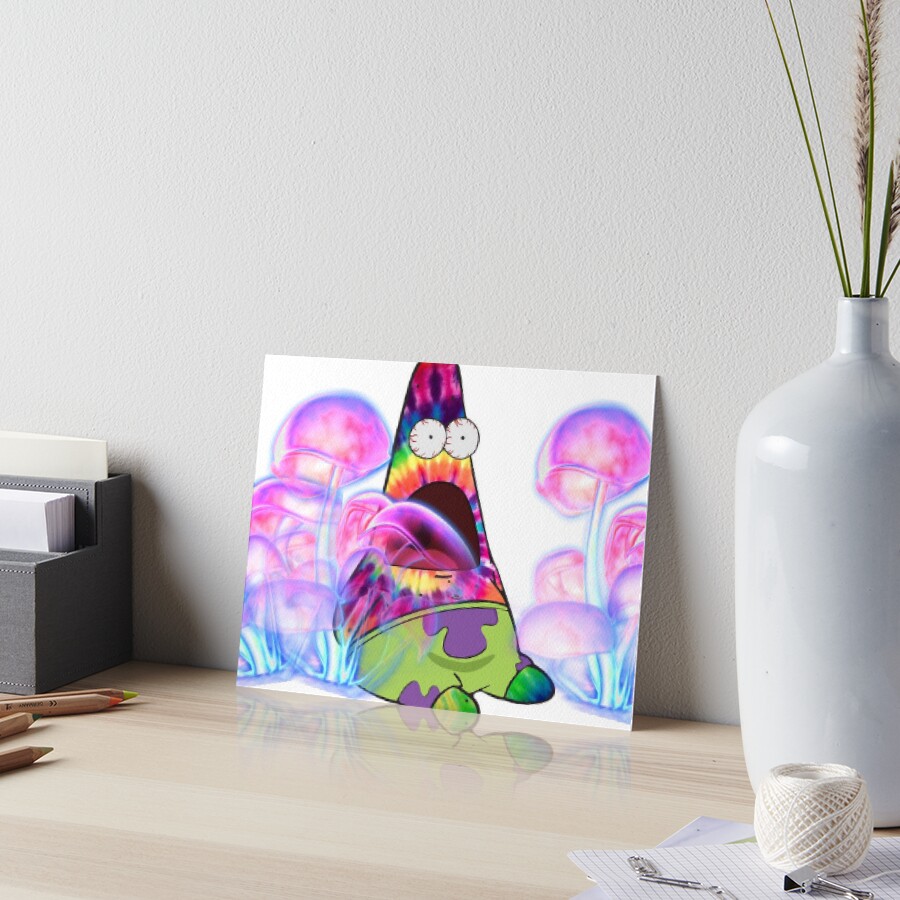"Trippy Patrick " Art Board Print for Sale by CLEdesignz | Redbubble
