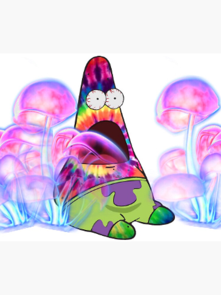 "Trippy Patrick " Sticker for Sale by CLEdesignz | Redbubble