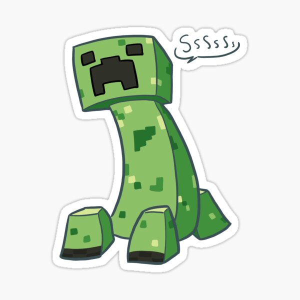 "Creeper" Sticker by Marikot | Redbubble