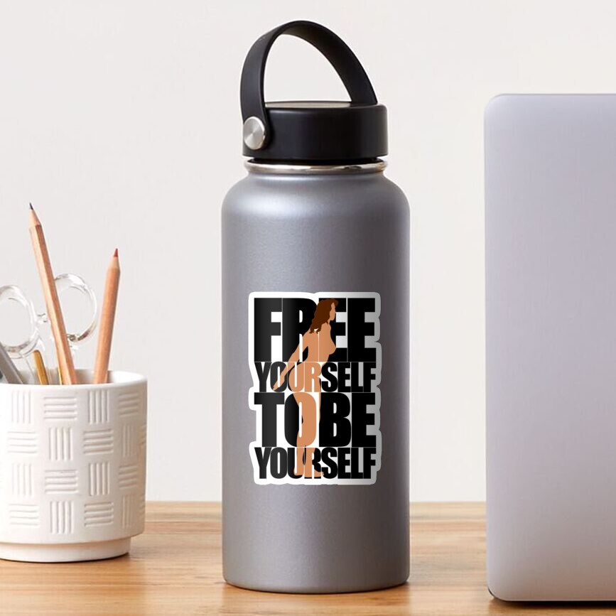 "Free Yourself Tentative Woman" Sticker for Sale by Nude-is-Life ...