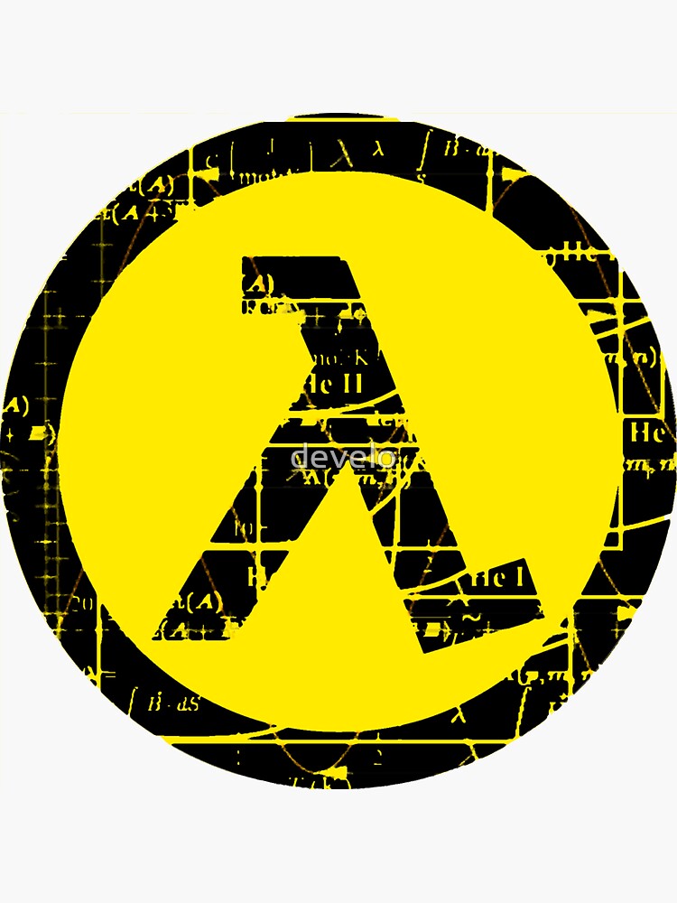 "Lambda" Sticker for Sale by develo | Redbubble