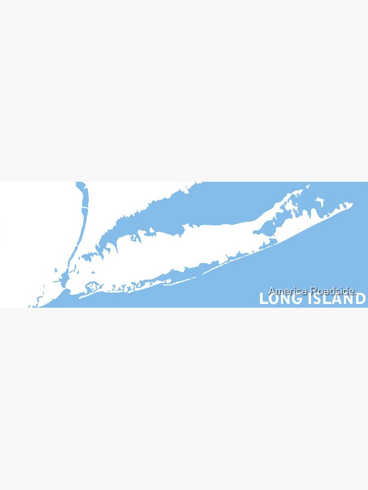 "Long Island - New York." Sticker for Sale by ishore1 | Redbubble