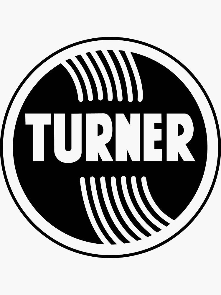 "Turner Microphones Logo" Sticker for Sale by brandonrankin | Redbubble