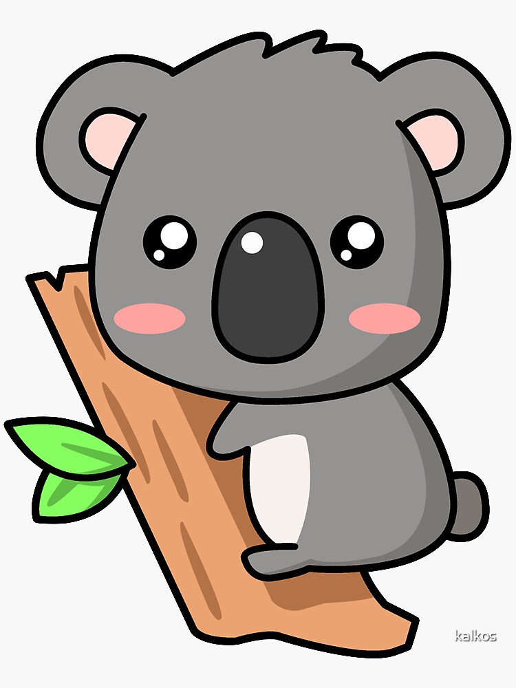 Cute Koala Sticker For Sale By Kalkos Redbubble cute-koala-sticker-for-sale-by-kalkos-redbubble