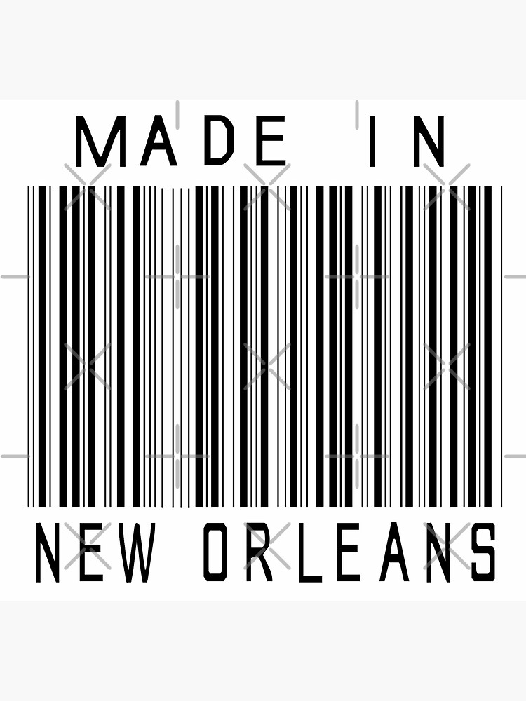 "Made in New Orleans" Sticker by heeheetees | Redbubble