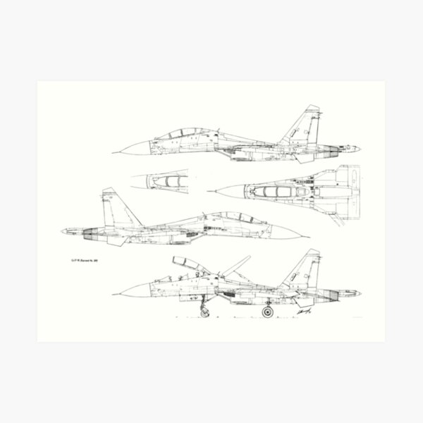 "Sukhoi Su-30" Art Print for Sale by fareast | Redbubble