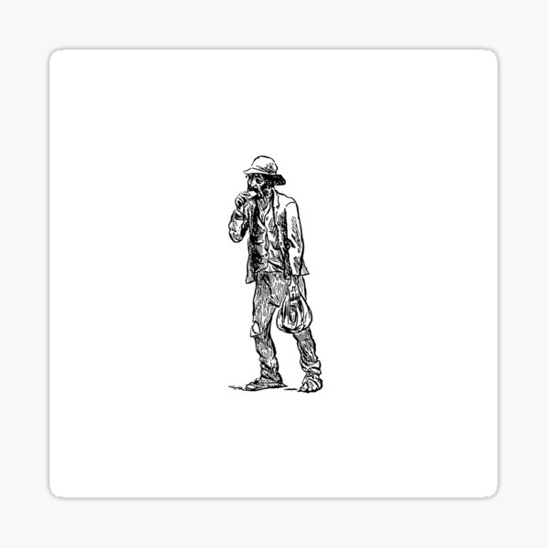 "HOBO" Sticker for Sale by tonykinglux | Redbubble