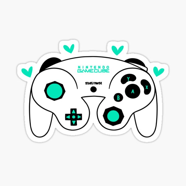 Gamecube Controller Stickers | Redbubble