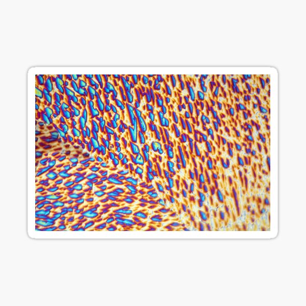 "Broken Rainbow: Epsom under the microscope" Sticker for Sale by ...