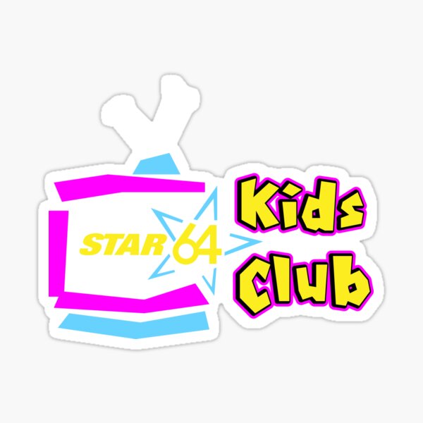 Pegatina «Logotipo de Star 64 WSTR Kids Club» de VirtuaRicky | Redbubble