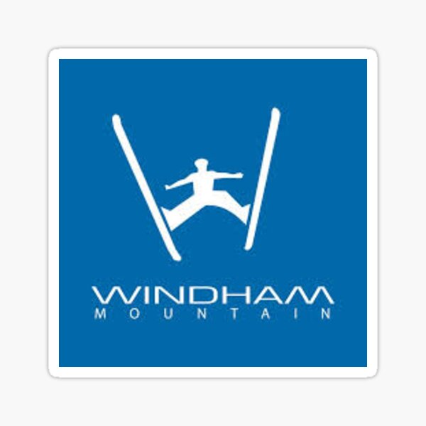 "Windham Ski" Sticker for Sale by Mia121102 | Redbubble