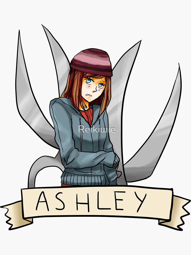 "Ashley" Sticker by Reikiwie | Redbubble