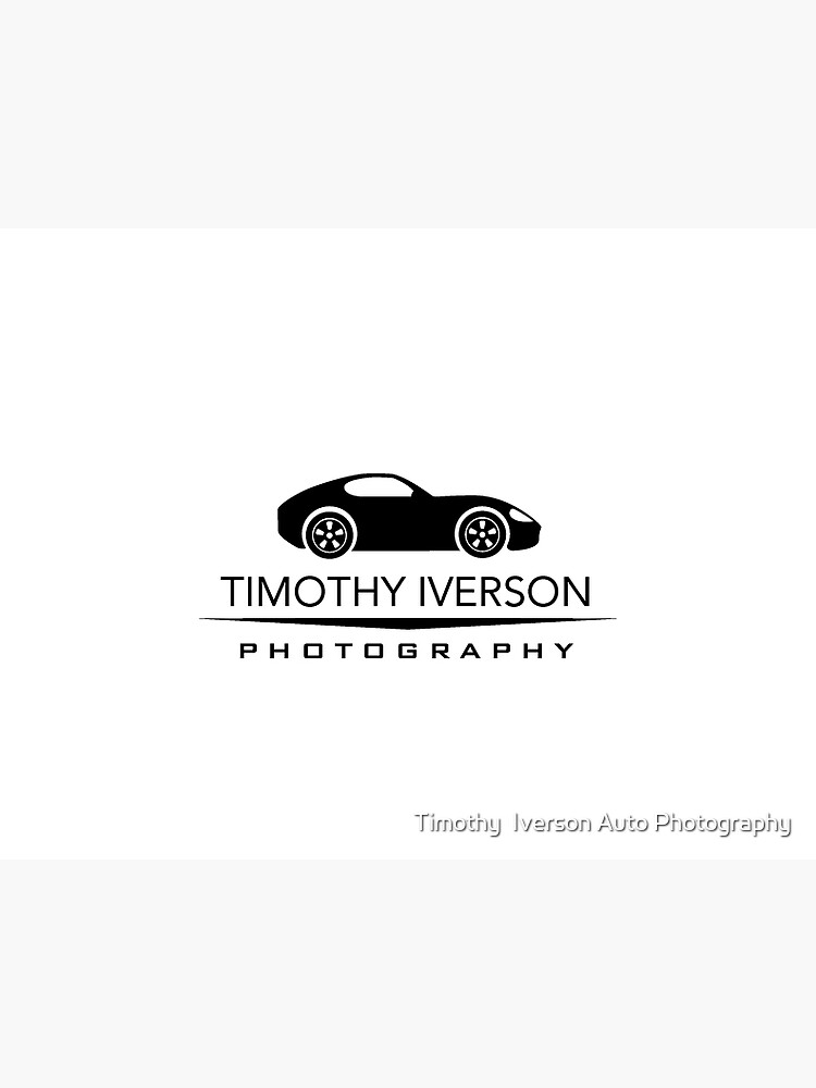 "Timothy Iverson Auto Photography Logo" Sticker for Sale by ...