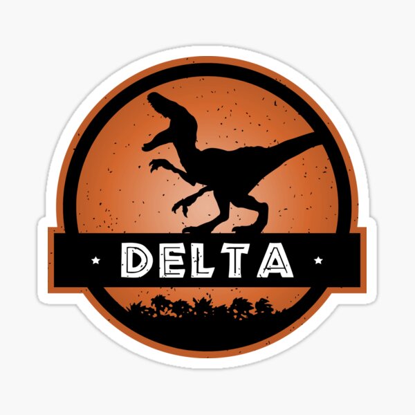 "Velociraptor Squad: Delta Team" Sticker for Sale by marslegarde ...