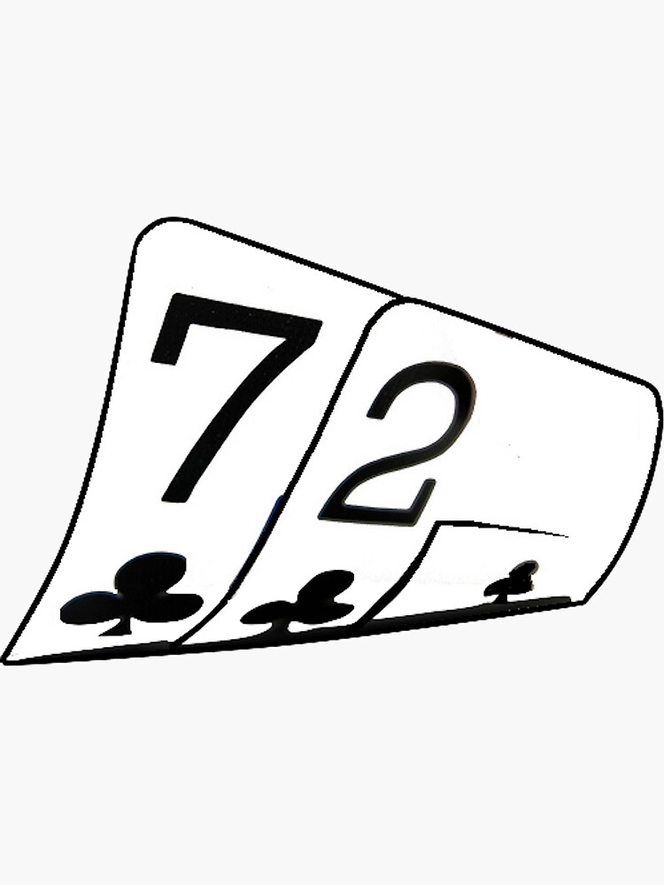 "Seven Deuce Club Logo" Sticker by hdkdox | Redbubble