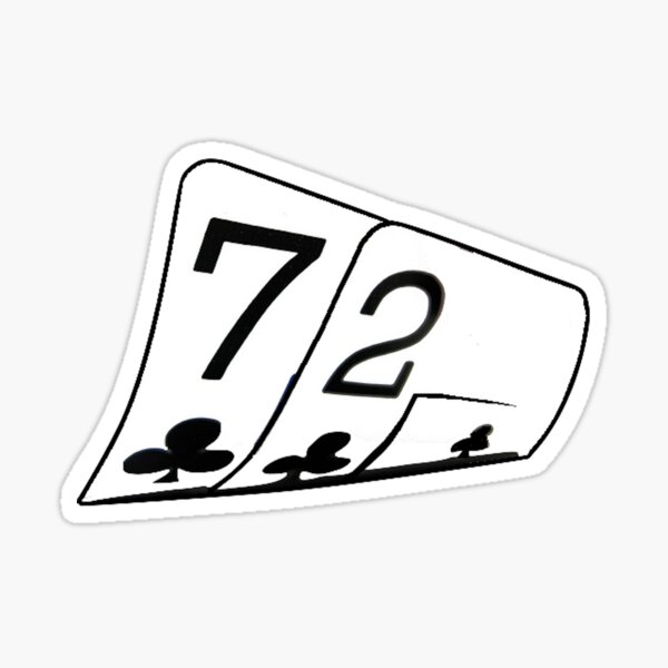 "Seven Deuce Club Logo" Sticker by hdkdox | Redbubble