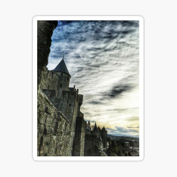 "Brooding castle" Sticker for Sale by ChristmasPress | Redbubble