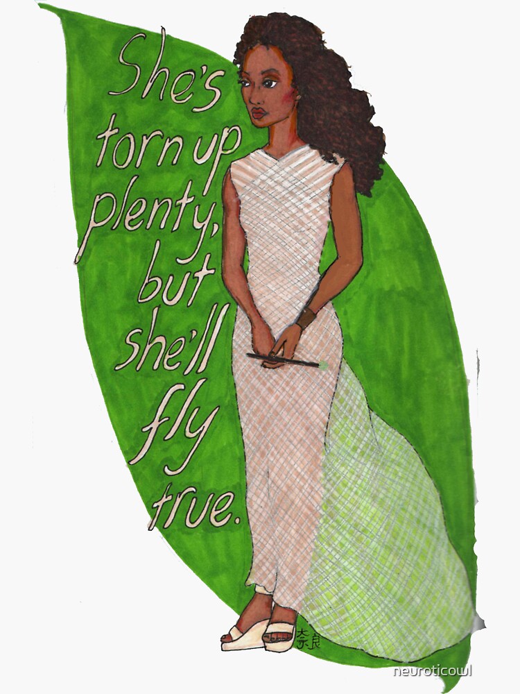 "Zoe, Saying Goodbye" Sticker for Sale by neuroticowl | Redbubble