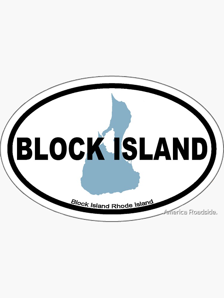 "Block Island." Sticker for Sale by ishore1 | Redbubble