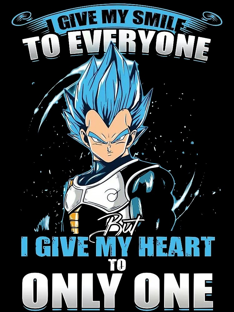 "Vegeta's love for Bulma" Poster for Sale by CasperN | Redbubble