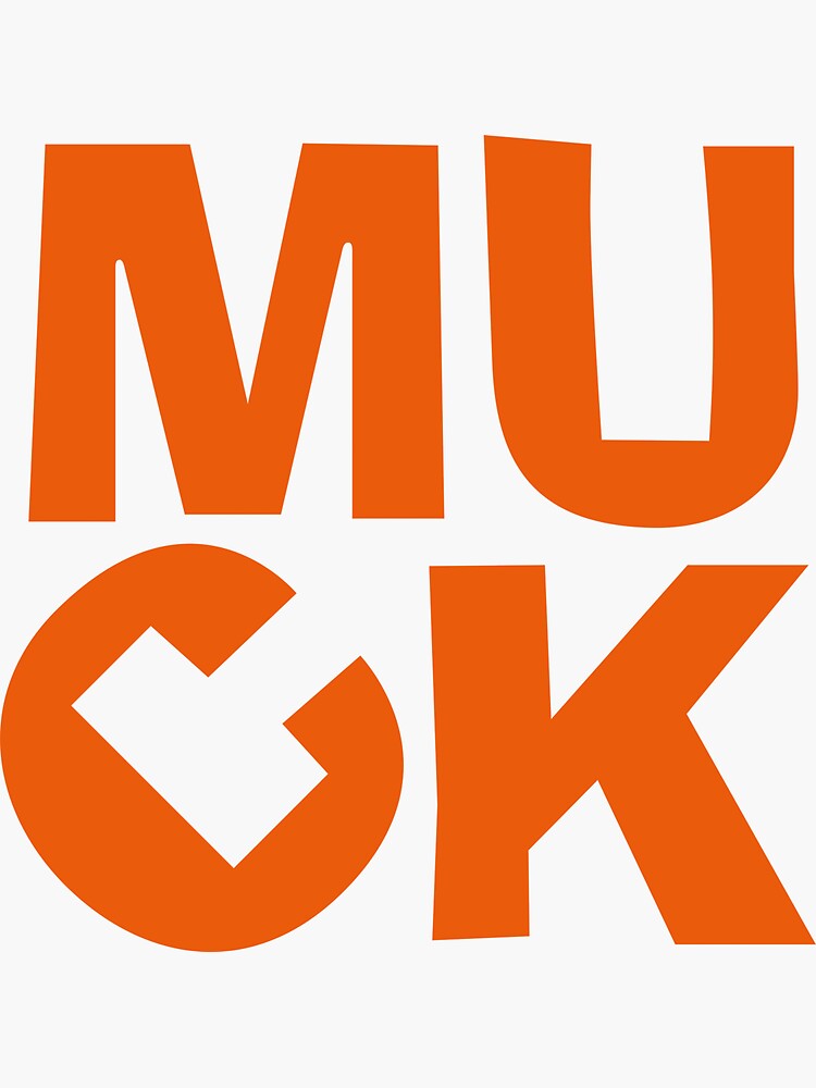 "MUCK Logo" Sticker for Sale by Muck959 | Redbubble