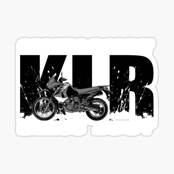 Klr 650 Stickers | Redbubble